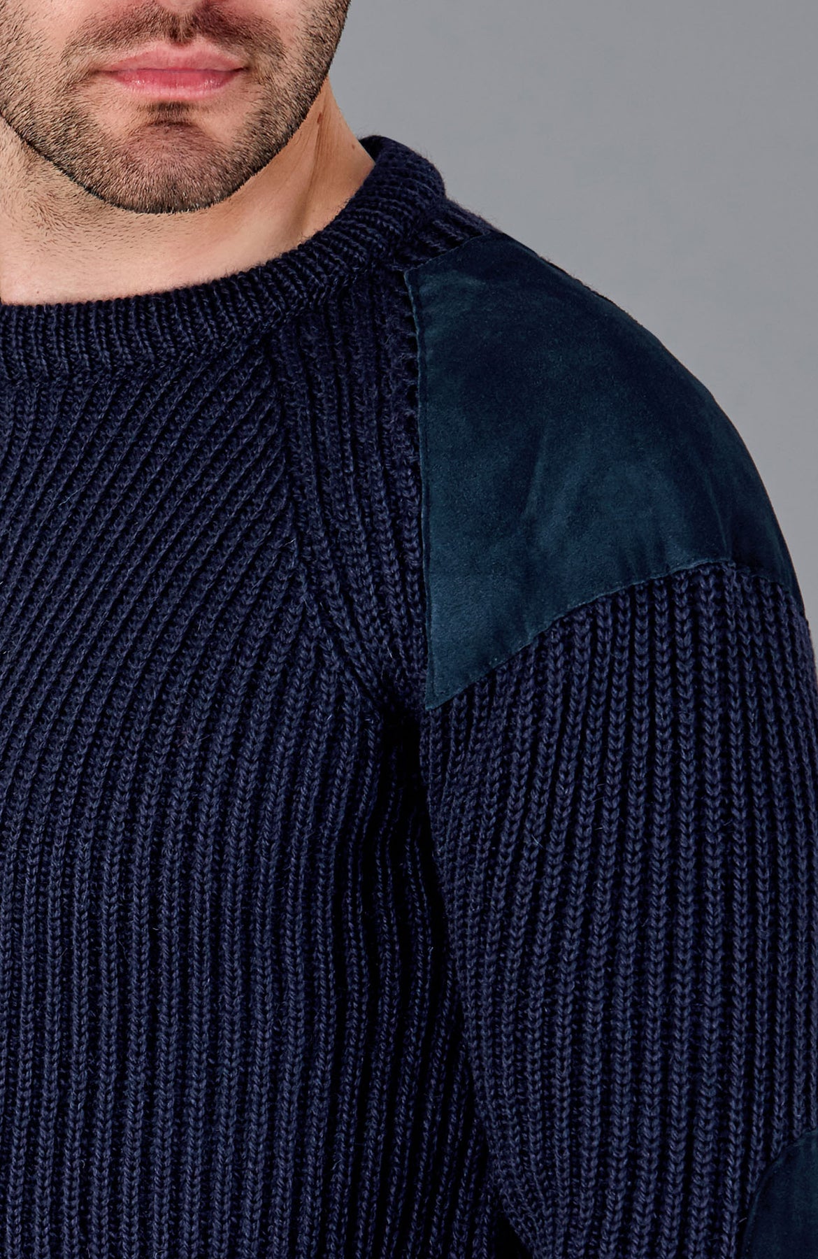 Chunky British Wool Ribbed Shooting Jumper – Paul James Knitwear