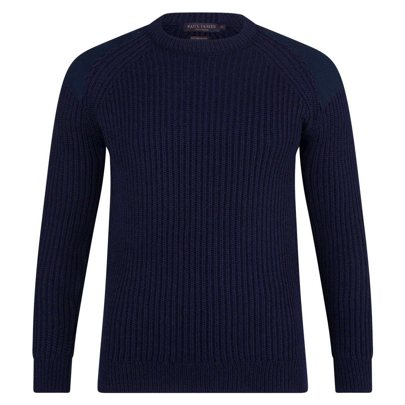 Chunky British Wool Ribbed Shooting Jumper – Paul James Knitwear